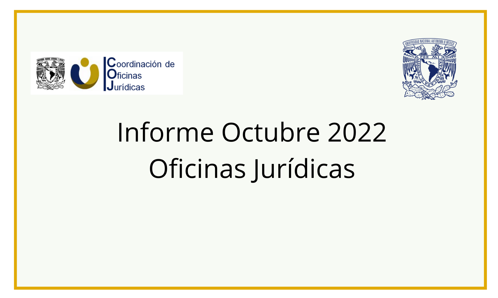 Informes - coj